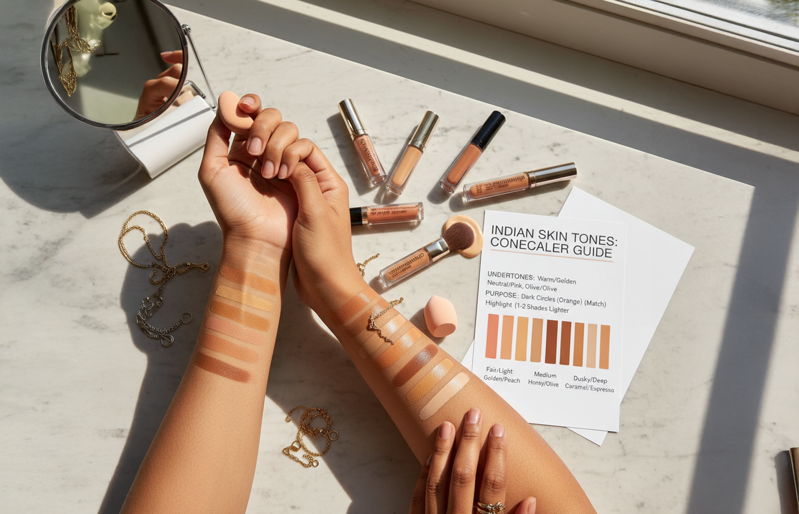 How to Choose Concealer Shade for Indian Skin Tone: Full Guide